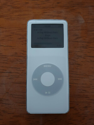 OFFICIAL APPLE IPOD NANO 1ST GENERATION WHITE 2GB MODEL A1137 | eBay UK