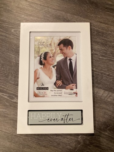 Flip It Experessions Wedding Frame 5x7 photo NEW | eBay