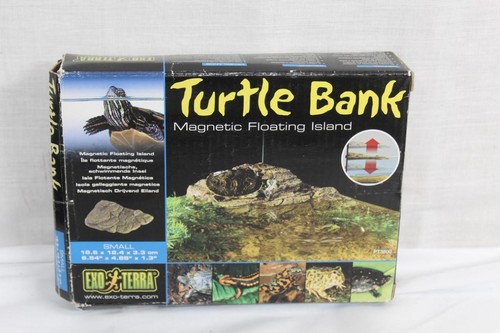 Exo Terra Aquatic Turtle Bank Magnetic Floating Island Small (6.5 x 4.9 ...