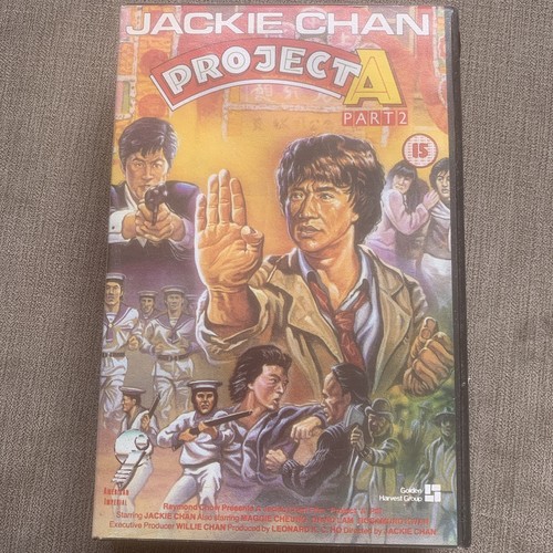 Jackie Chan Project A Part 2 Big-Box VHS American Imperial VPD Release ...