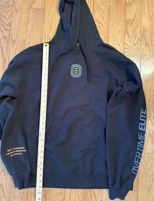 Overtime Elite OTE Graphic Logo Hoodie Black Men’s Large PSD EYBL 3ssb ...