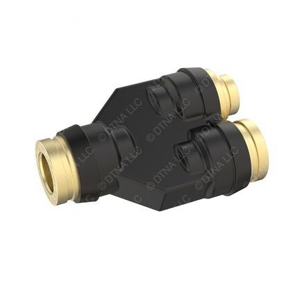 23-14401-002 Pipe Fitting Y Connector, Push To Connect, 0.25 for ...