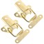 2 x BRASS TOGGLE CASE CATCH Boxes Chest Trunk Tool Box Suitcase Clasp ...