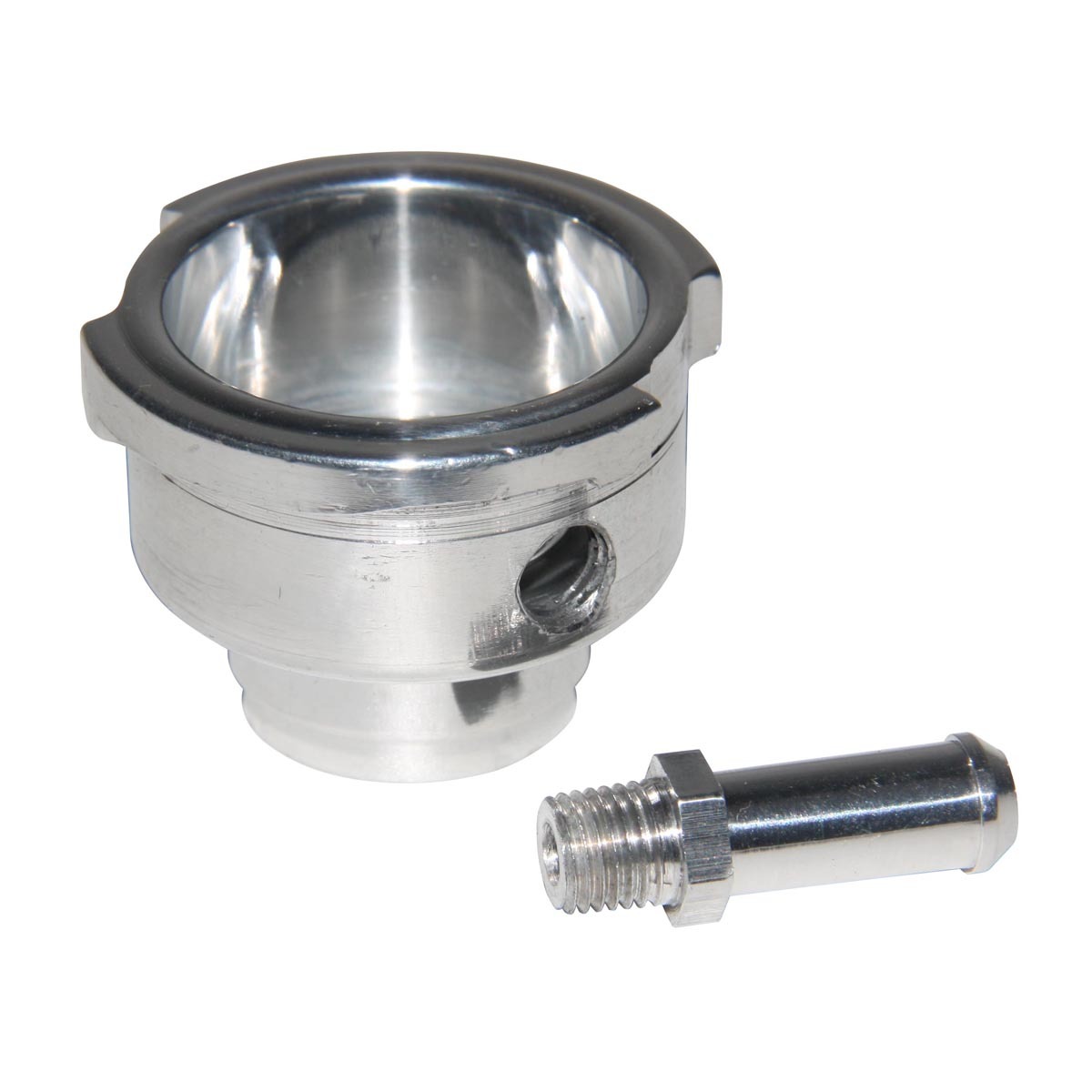 Aluminum Weld On Radiator Filler Neck And 1.1bar Radiator Cap Natural ...