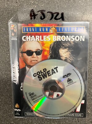 Cold Sweat DVD Front Row Features Charles Bronson No Case No Tracking # ...