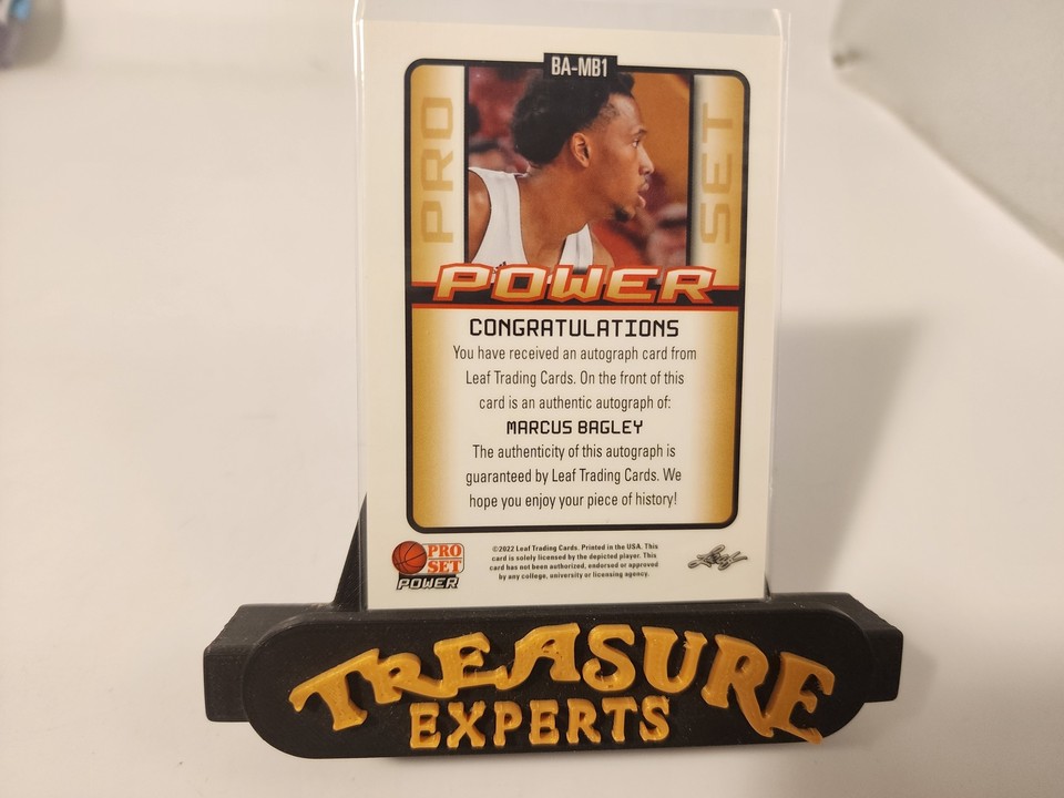 2022 Leaf Pro Set #BA-MB1 Marcus Bagley Power Auto - | eBay