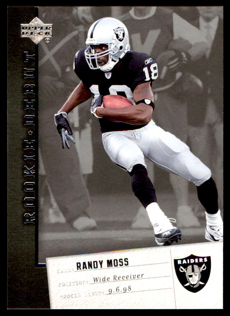 2006 Upper Deck Rookie Debut #71 Randy Moss Oakland Raiders | eBay