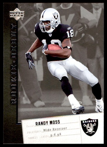 2006 Upper Deck Rookie Debut #71 Randy Moss Oakland Raiders | eBay