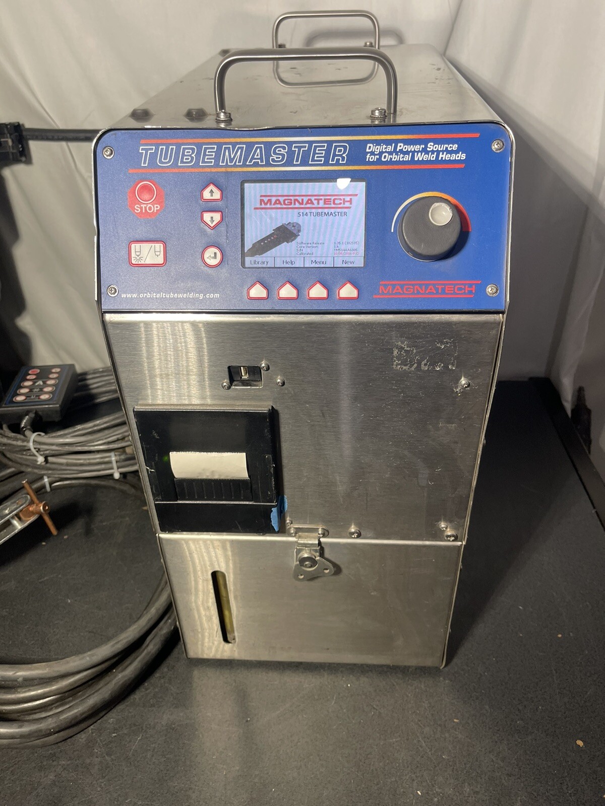 Magnatech TubeMaster 514 Pipe Welding System And Redhead Orbital ...