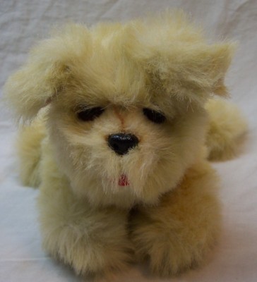 Hasbro FurReal Friends TAN FUZZY BARKING PUPPY DOG 9" Plush ANIMAL Toy ...