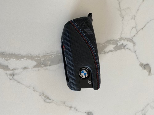 Genuine BMW Key Case Cover M Performance Carbon Fiber OE 82295A56C32 ...