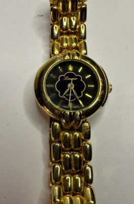 Vintage Laurier Ladies Watch w Gold Band Beautiful watch - New Battery ...