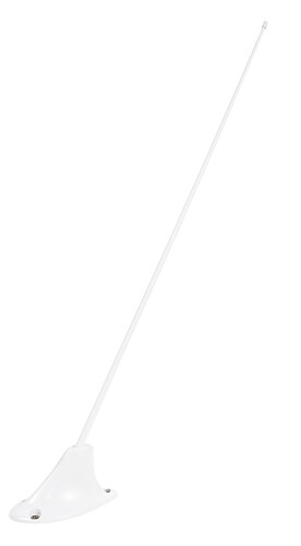 VHF COMM ROD ANTENNA/118-137MHz, BNC Female Connector, 3 Hole Mount ...