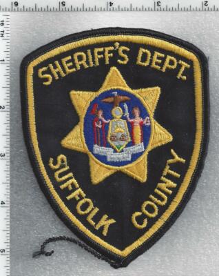 Suffolk County Sheriff's Dept (New York) 3rd Issue Shoulder Patch | eBay