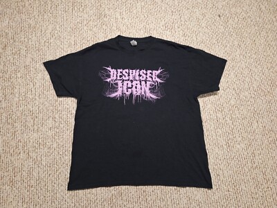 Despised Icon Shirt Black Canadian Deathcore Metal Band Horror Merch ...