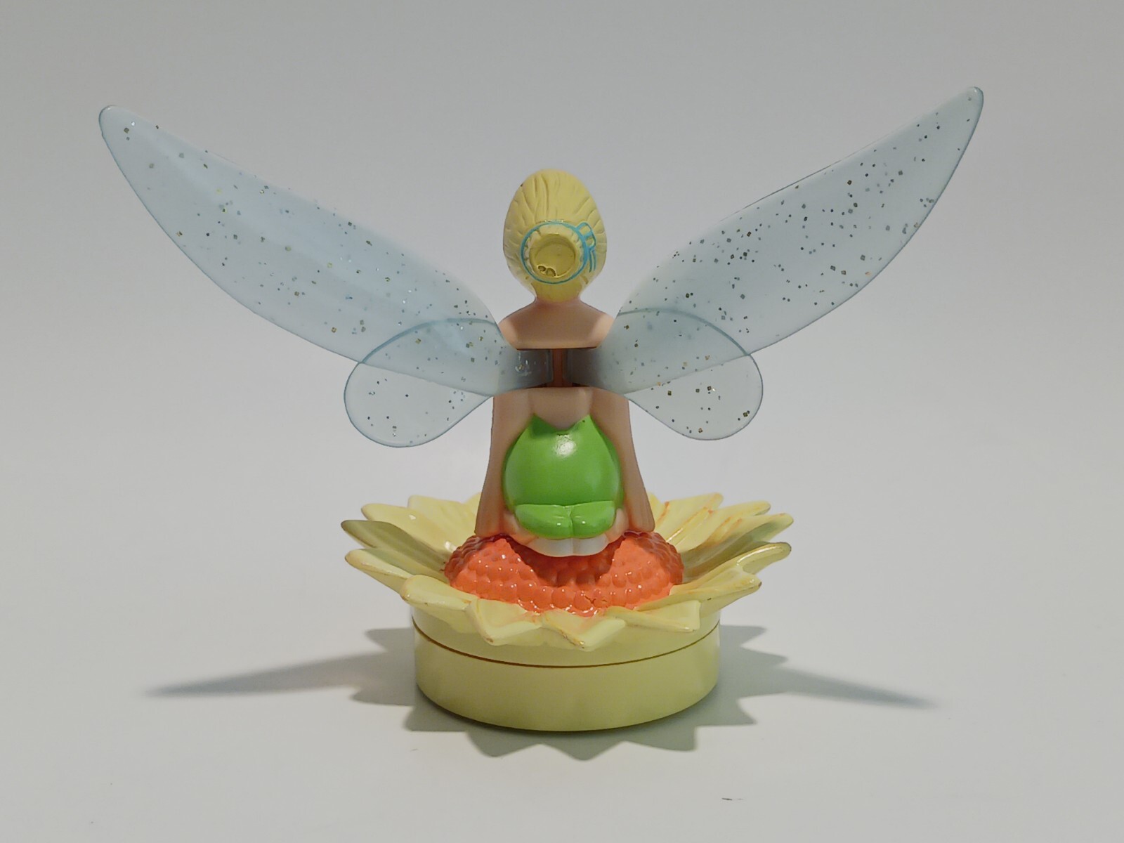 DECOPAC Disney TINKERBELL on Flower Rolling Toy ~ Wings Flap ~ Cake ...