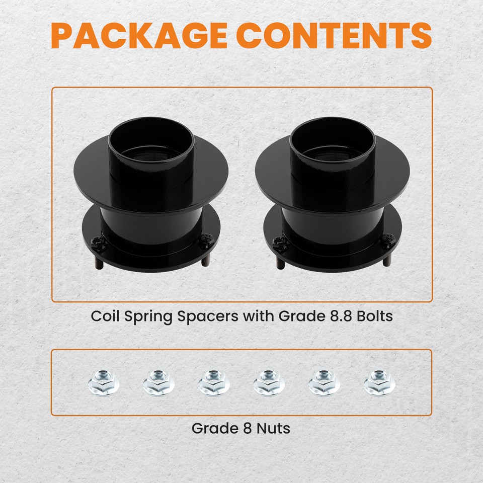 3.5 Inch Anteriore 3.5" Lift Leveling Kit for Dodge Ram 2500 3500 4WD ...