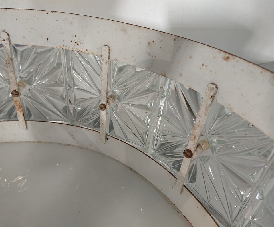 Old Ceiling Lamp Ceiling Light Lamp Light Midcentury Space Age 70s | eBay
