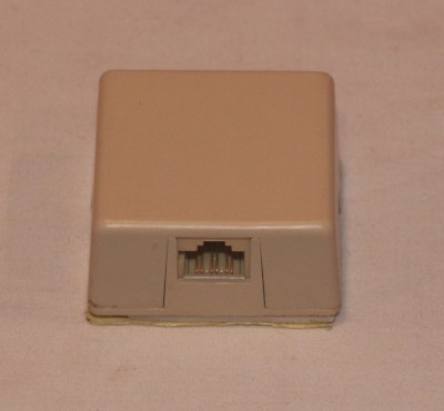 31X SINGLE LINE RJ31X ALARM SECURITY PHONE LINE JACK | eBay