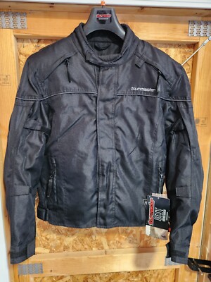 Tourmaster Jett Series 3 Men's Motorcycle Jacket - Black/Med 44 | eBay
