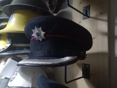 Cornwall Fire Brigade Vintage Officers Cap Complete with Badge | eBay UK