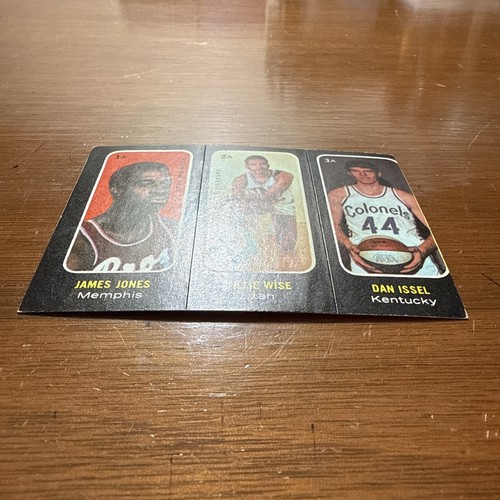 1971-72 Topps #1A-2A-3A James Jones / Willie Wise / Dan Issel Trios ...