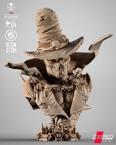 Gunslinger Spawn Cowboy Bust Hellspawn Image Resin Model Kit B3DSERK | eBay