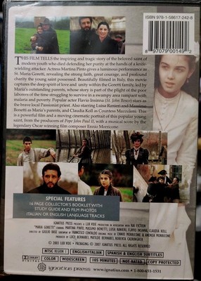 Maria Goretti: The Story Of The Patroness Of Modern Youth (DVD, 2007 ...