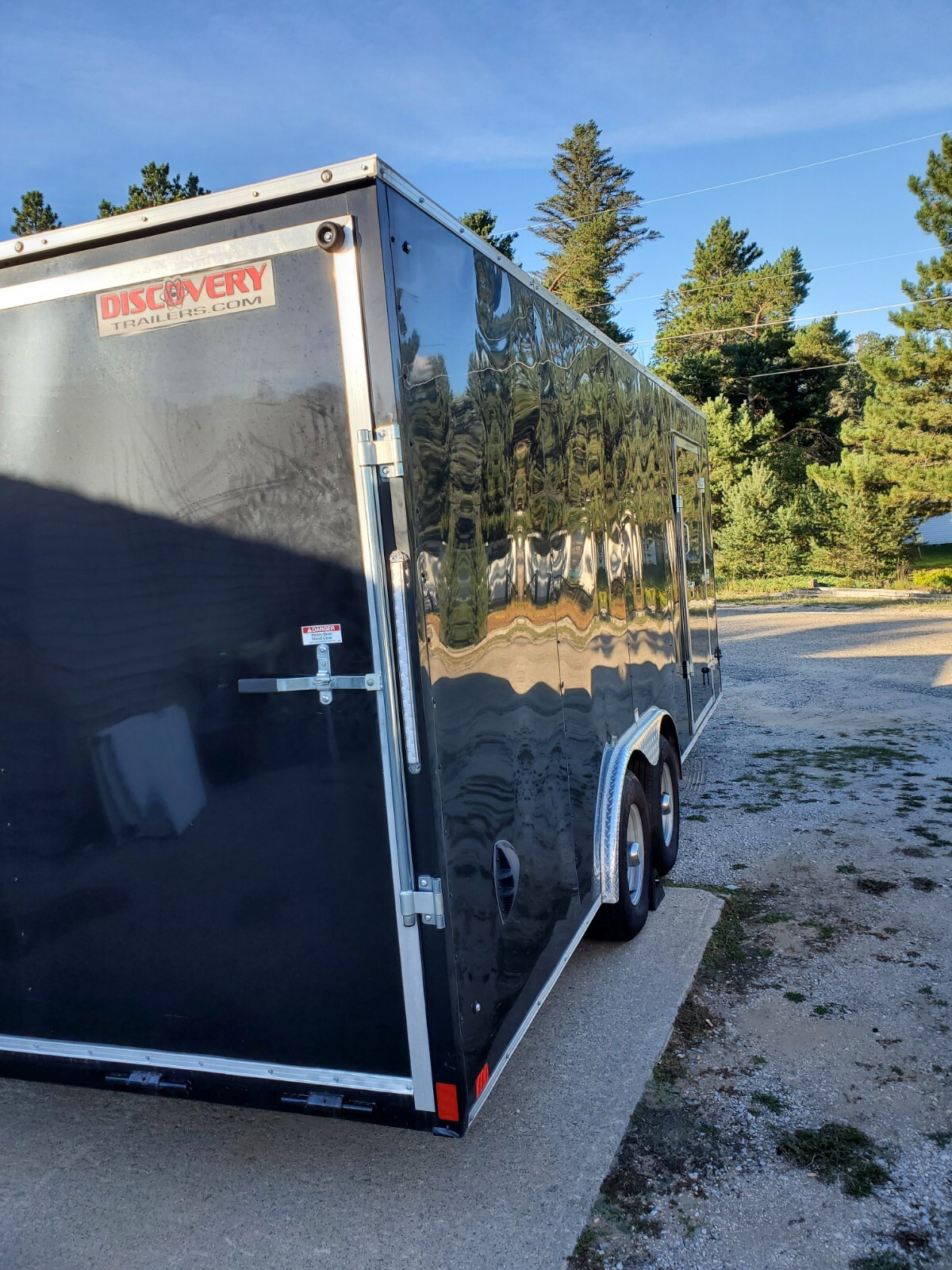 2021 Discovery Cargo Bumper Hitch Enclosed Trailer car hauler like new ...