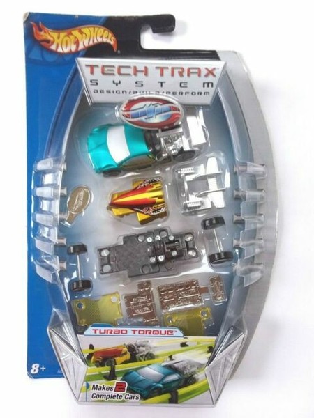 Hot Wheels Tech Trax System Turbo Torque 2 Car Set 2004 RARE for sale ...