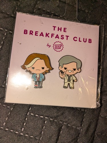 MONDO BREAKFAST CLUB ENAMEL PINS/JUDD NELSON -PAUL GLEASON/ BENDER ...