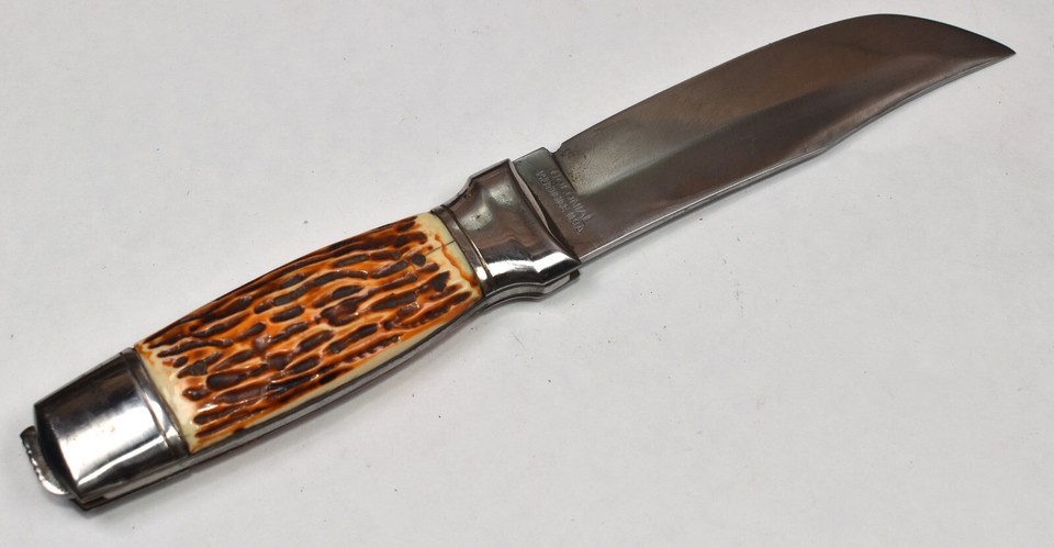 Vintage Colonial Big Chief Knife Axe Hatchet Combo Leather Sheath ...