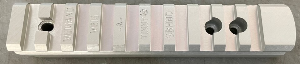 Weigand Combat RUGER® Blackhawk ® Super Black Hawk Scope Mount Silver ...