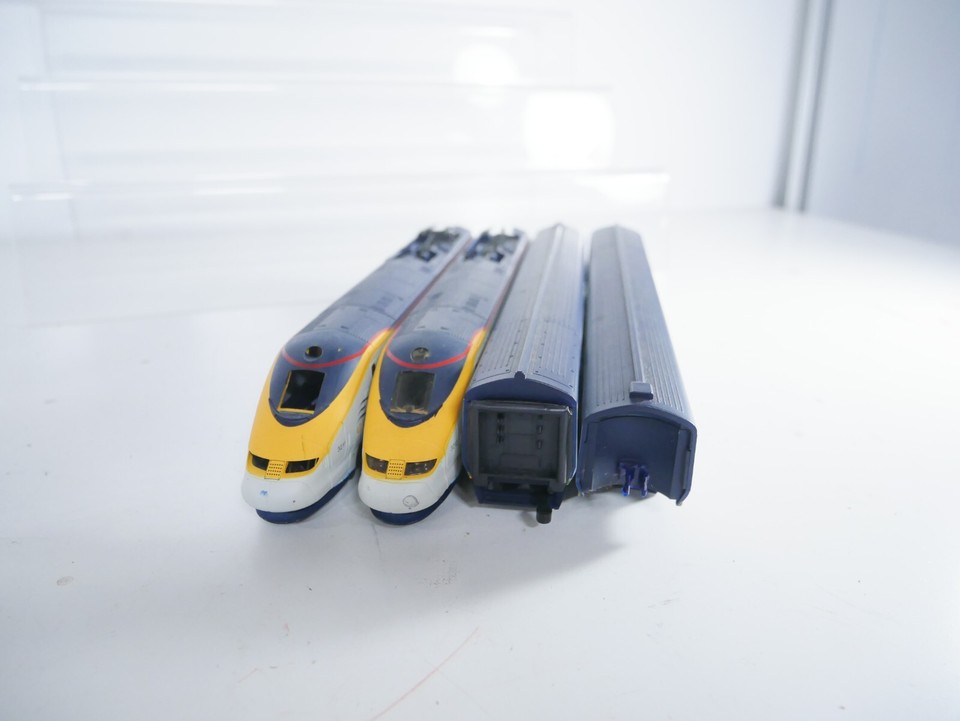 Hornby HO Gauge R543 Class 373 Eurostar 4 Car Set *please read | eBay UK