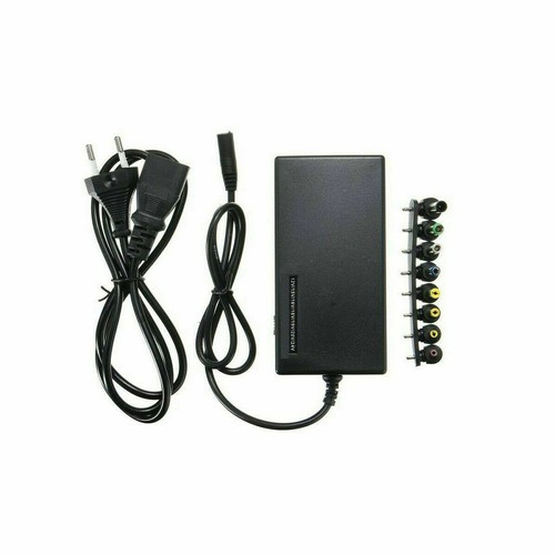 CARICATORE UNIVERSALE ALIMENTATORE PER PC NOTEBOOK CARICA BATTERIA ...