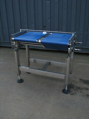 STAINLESS STEEL Double Dual Belt Conveyor - 0.5m long - Tecnologic | eBay