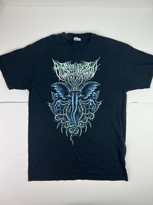 Dead Eyes Always Dreaming Band Shirt M Black Metal Deathcore Music ...