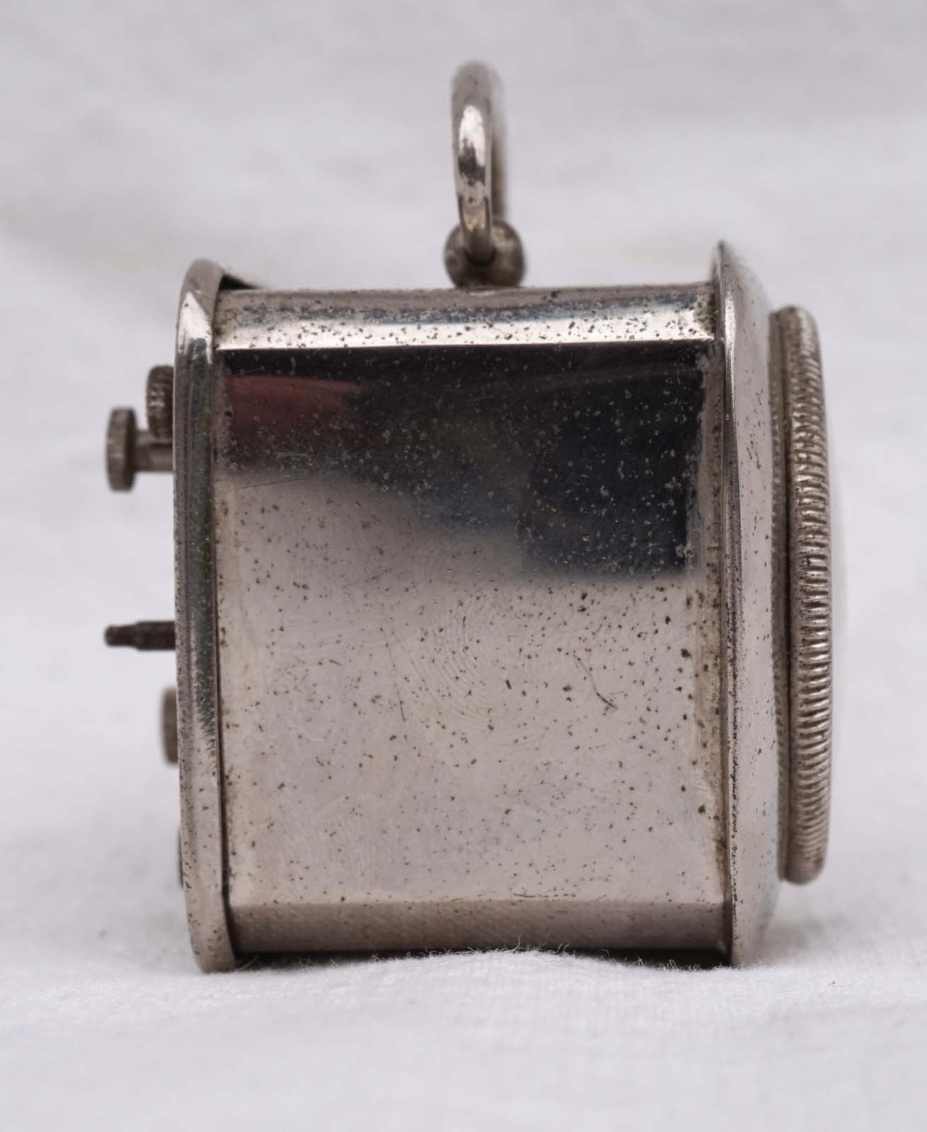 WW2 WECKER GERMAN Travel Alarm Clock Chromium Plated DRP GM 1940 | eBay