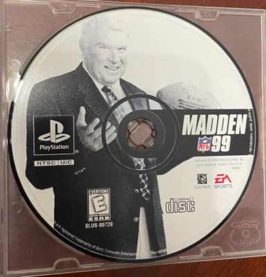 Madden NFL 99 (Sony PlayStation 1, 1998) - DISC ONLY 14633079067| eBay