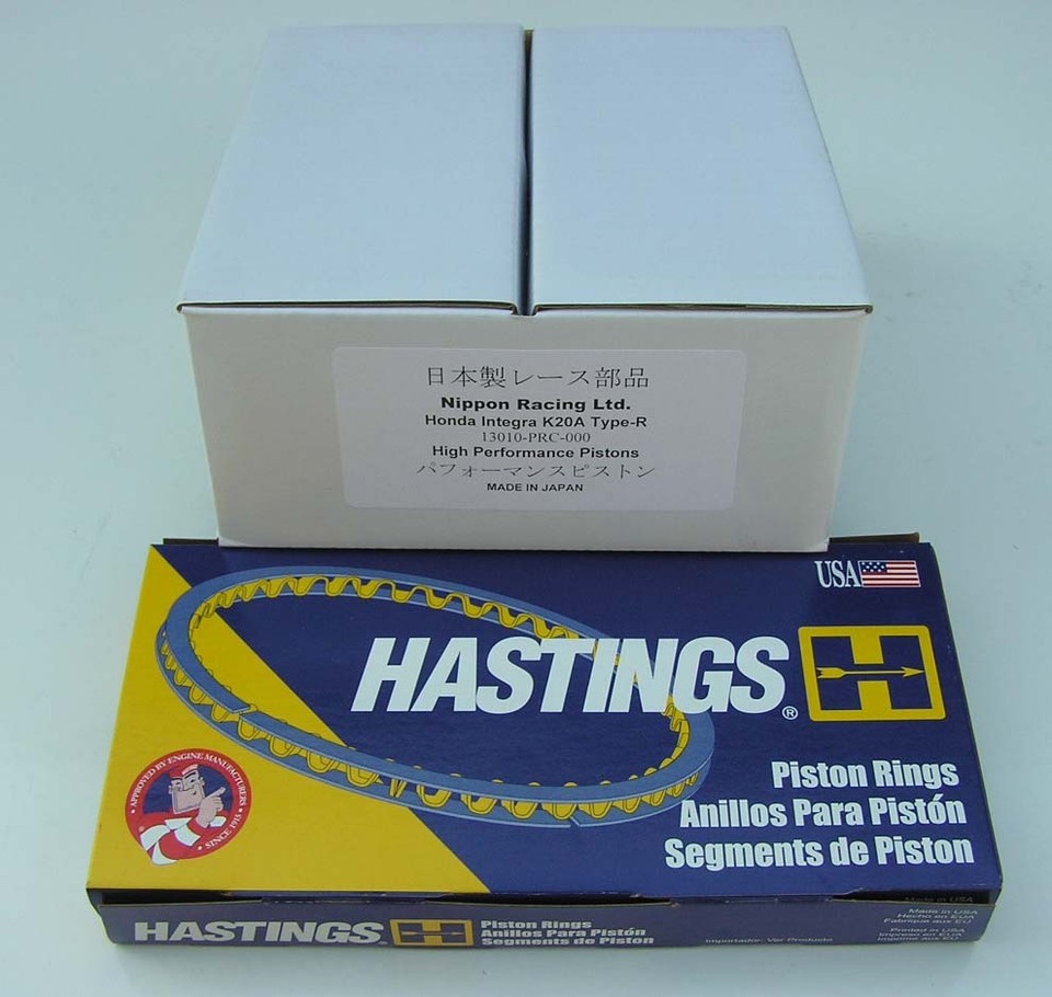 JDM NIPPON RACING FLOATING PRC ITR PISTONS TYPE R K24 DC5 HST STANDARD ...