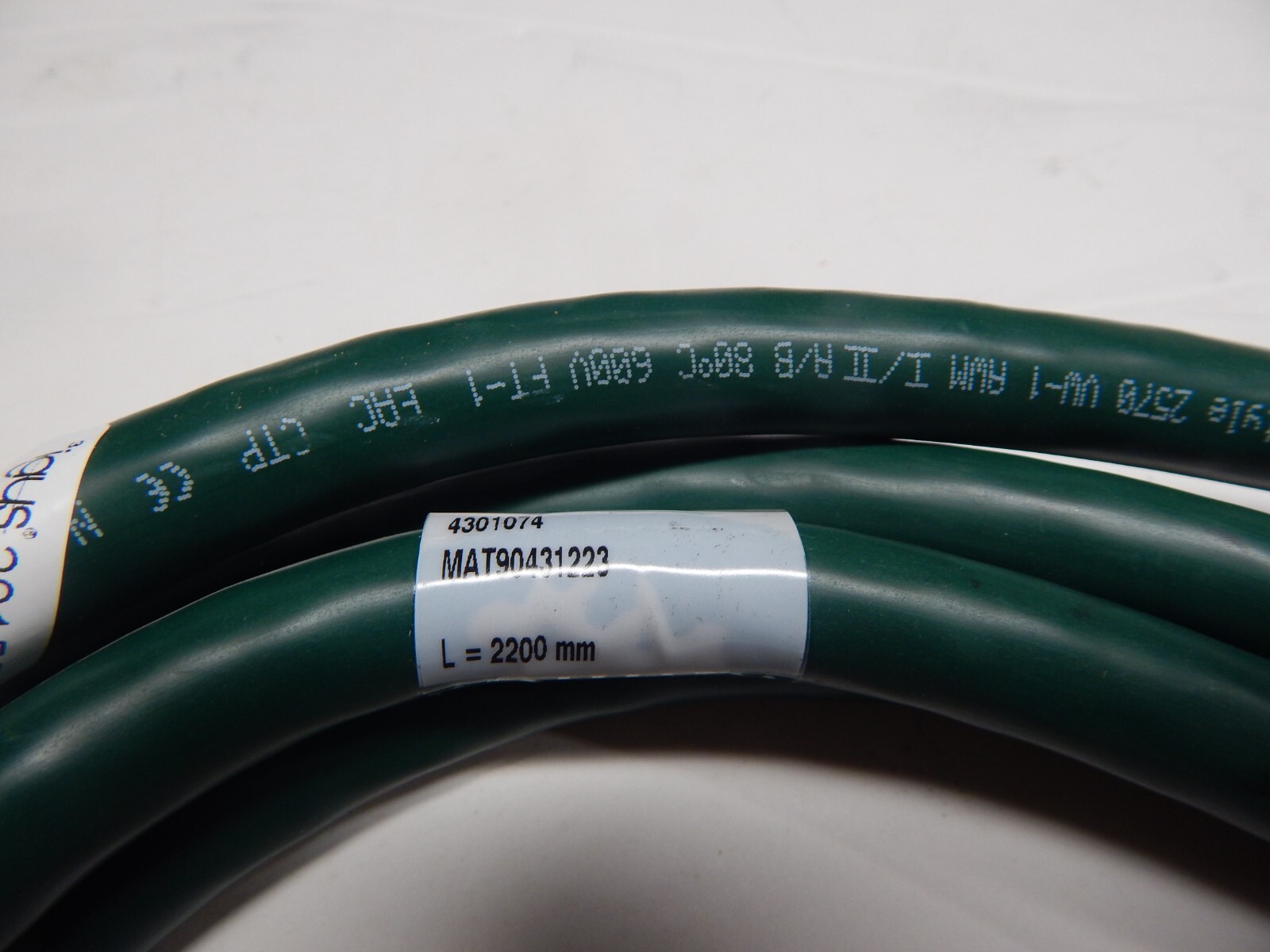 IGUS CHAINFLEX CONTROL CABLE 18 x 18 AWG(0.75) CF5.07.18 STYLE 2570 L ...