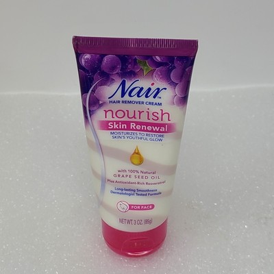 Nair Hair Remover Nourish Skin Renewal Face 3 oz | eBay