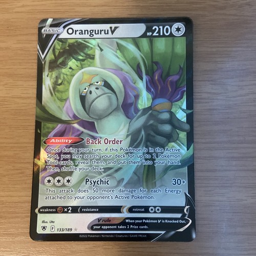 Oranguru V 133/189 - Astral Radiance - Ultra Rare Holo - NM/Mint ...