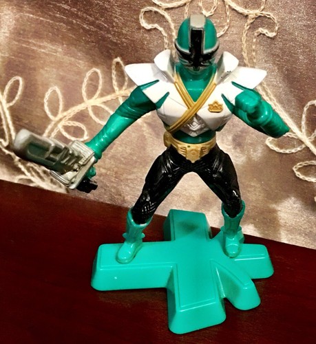 Power Rangers Super Samurai Green Ranger Figure 2012 McDonalds Toy T2 ...