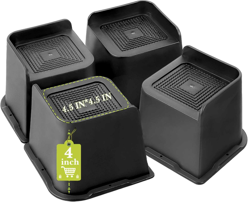 Bed Risers 2 Inch, 3 Inch, 4 Inch, 6 Inch, 8 Inch Heavy Duty, Oversized ...