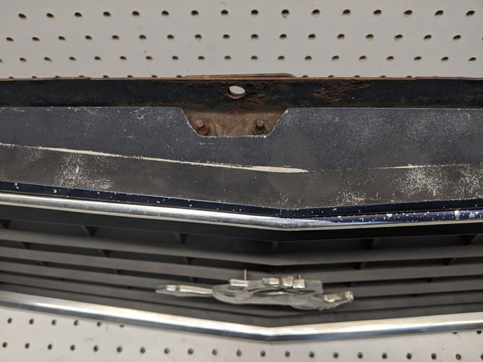 1975-1978 Mustang Grille Header Panel with Trim Lights Front Nose ...