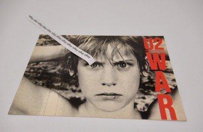 U2 War Postcard or Flyer | eBay