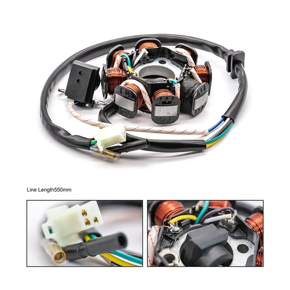 Go kart 150cc 8 post stator Magneto Stator compatible with Hammerhead Twister... | eBay