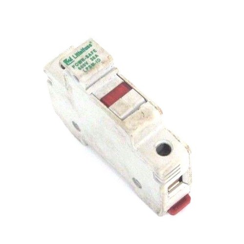 LITTELFUSE LPSM-ID FUSE HOLDER 600V, 30A W/ FLM1 TIME DELAY FUSE FLM-1 ...