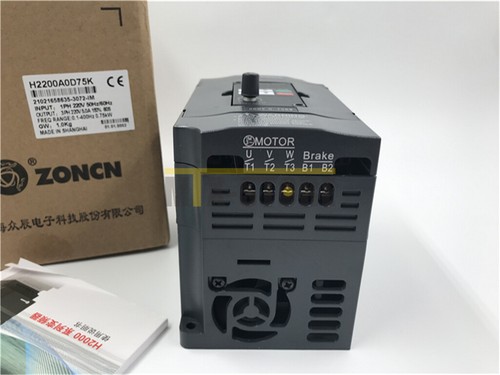 1pcs New ZC-TECH H2000 inverter H2200A0D75K 0.75KW 220V#P | eBay
